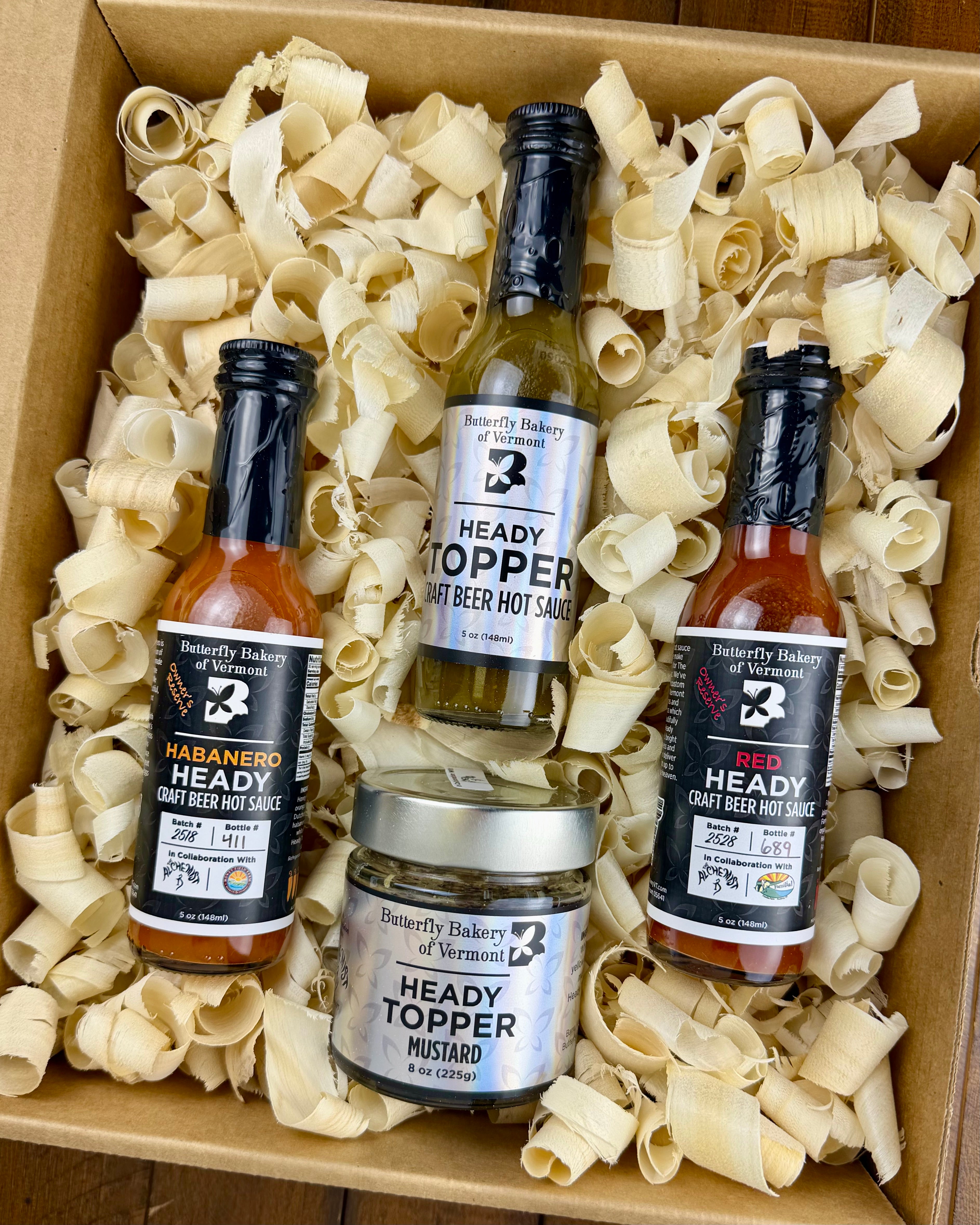 Ultimate Heady Gift Box | Heady Topper Hot Sauce & Mustard Gift Set